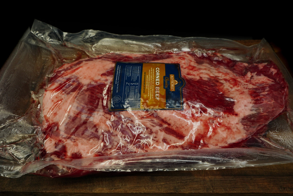First Cut Corned Beef, Old World Brand (9.5 lbs) – Farmingdale Meat Market